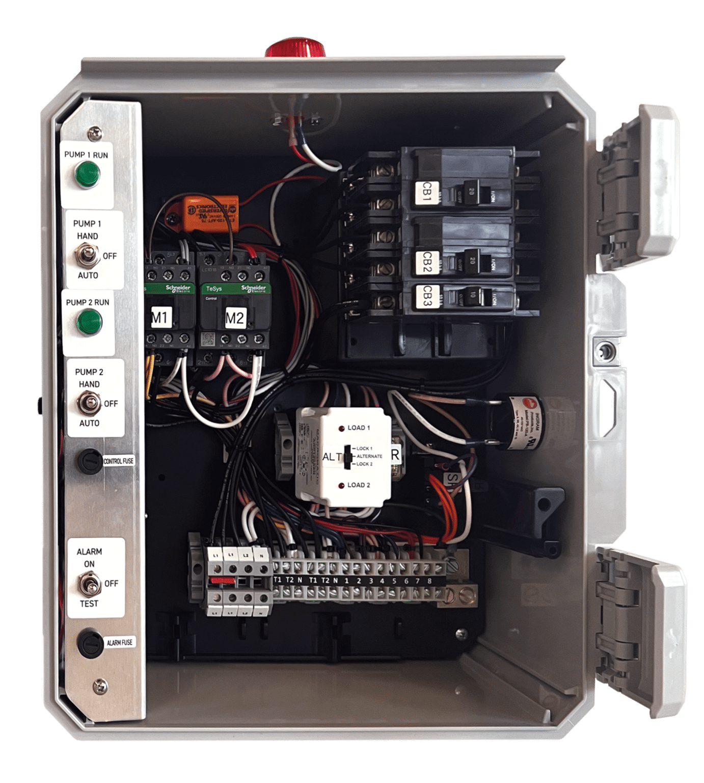 Fusion™ Single Phase Duplex Control Panel - CSI Controls