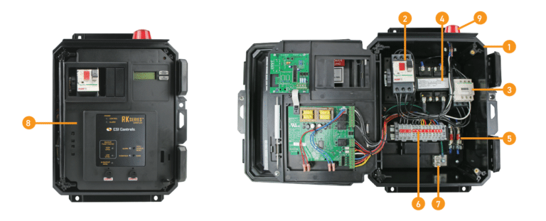 RK Series™ Three Phase Simplex 4-20mA Control Panel - CSI Controls