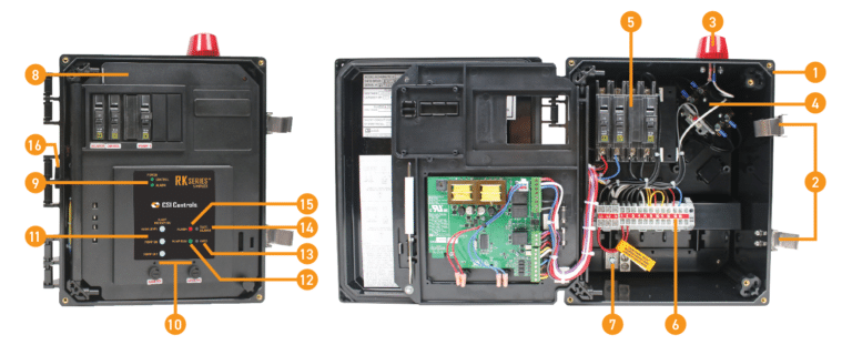 RK Series™ Single Phase Simplex Control Panel - CSI Controls