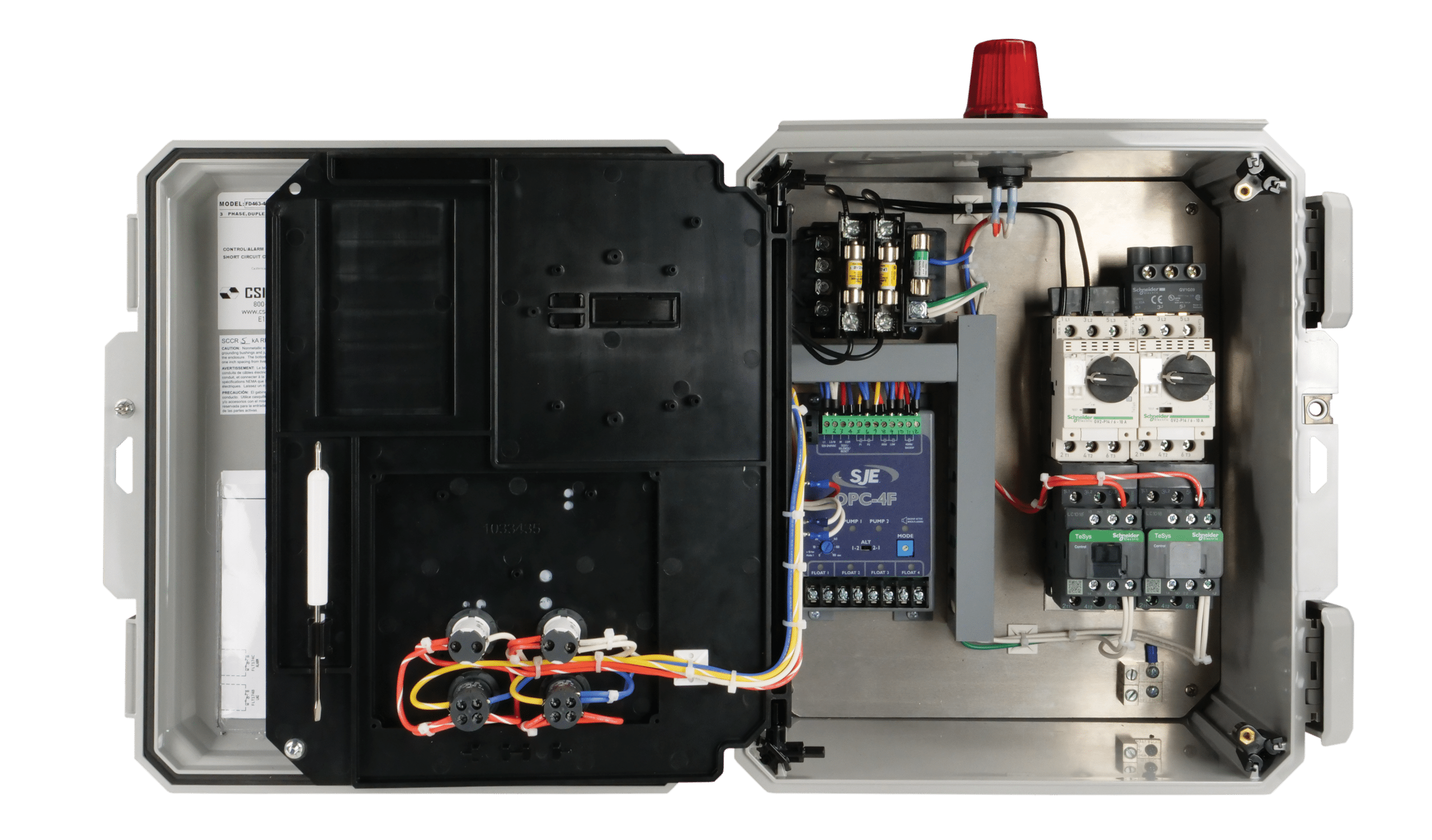 Fusion™ Three Phase Duplex Control Panel - CSI Controls