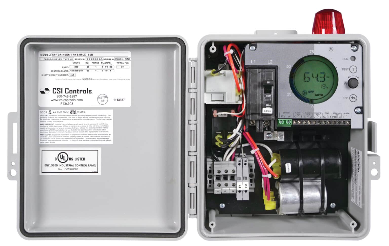 Standard Control Panels - CSI Controls
