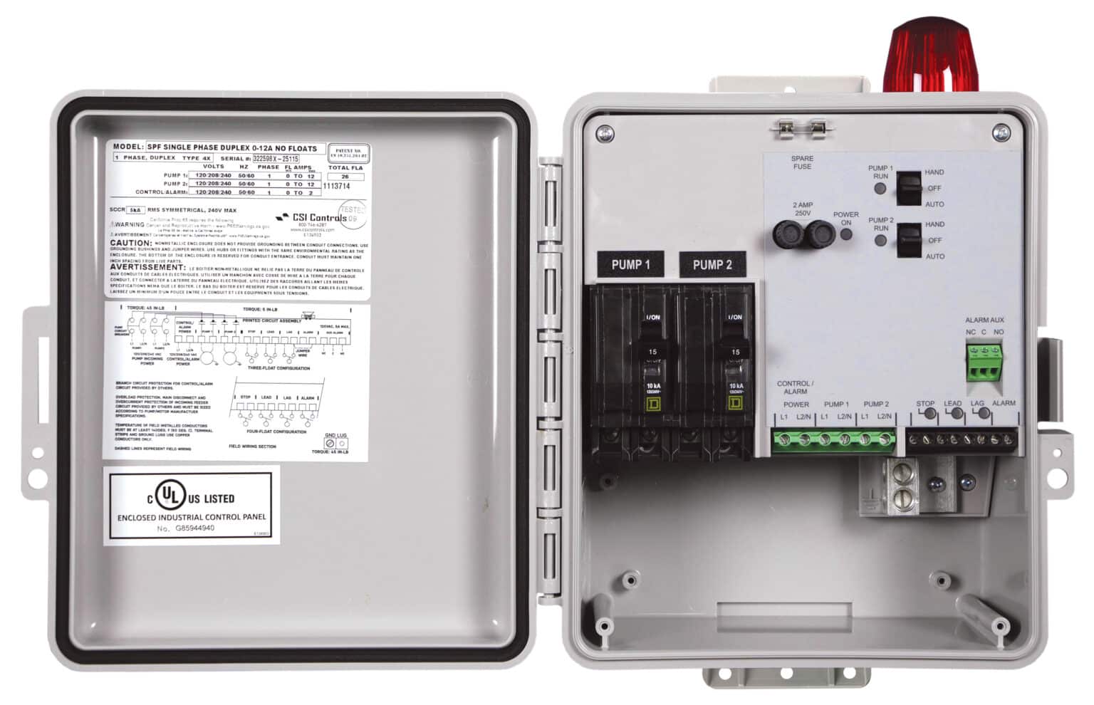 Standard Control Panels - CSI Controls