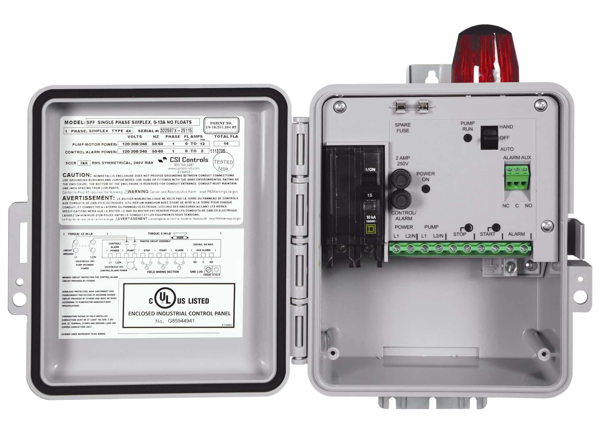 Standard Control Panels - CSI Controls